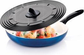 Tescoma Presto univerzálna pokrievka na panvice 14-18cm | Pricemania